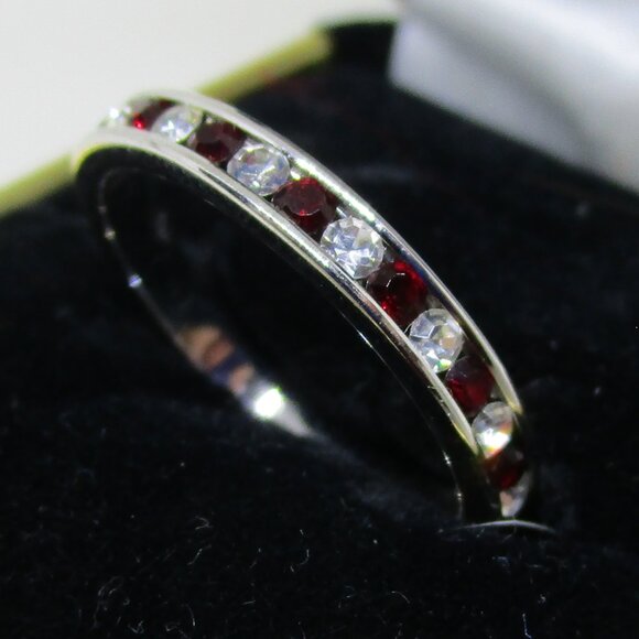 Jewelry | Infinity Channel Set Stone Band | Poshmark